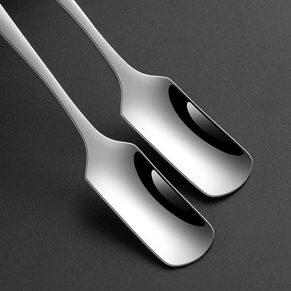 Mini Stirring Spoons, Stainless Steel Espresso Spoons, 4.9 Inch Coffee Spoons, for Desserts, Ice Cream, Tea,Coffee, Milk, Sugar