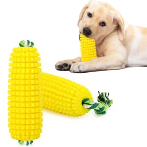 sumind dog chew toys squeaky puppy toothbrush clean teeth interactive corn cob toys dog toys aggressive chewers small medium large breed for training and cleaning teeth