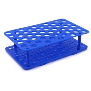 3pcs Plastic Test Tube Rack Holder for 10ml/15ml Centrifuge Tubes, 50 Holes Detachable Centrifuge Tube Rack for Lab