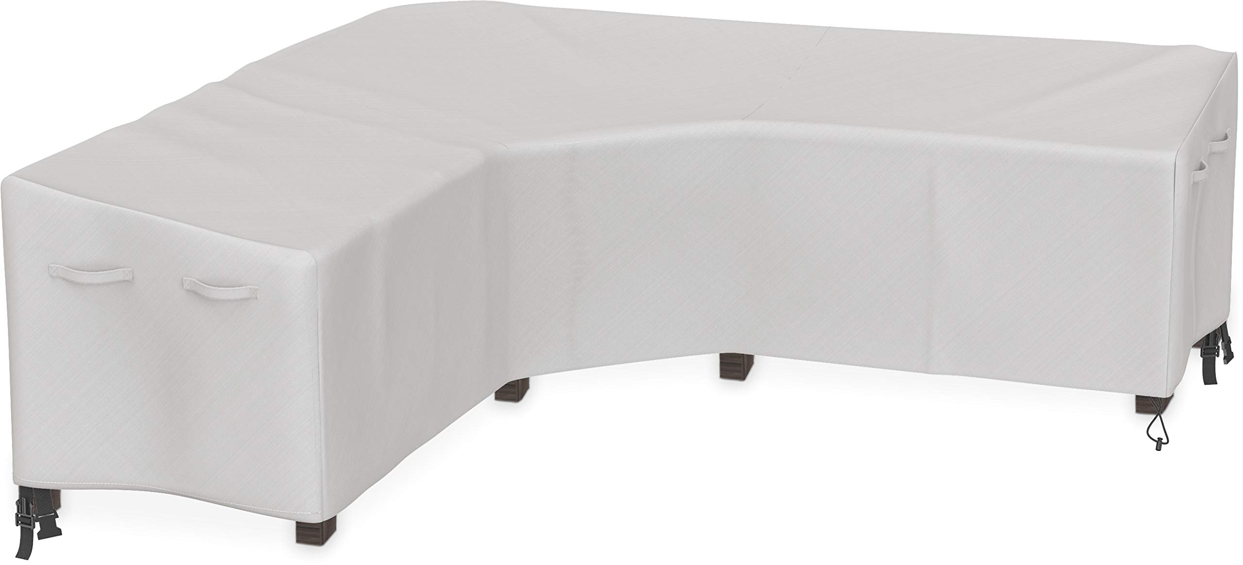 Simple Houseware Patio V-Shaped Sectional Sofa Set Cover