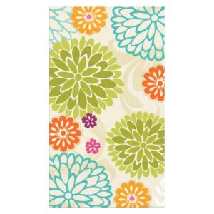 modern mums guest towel party napkins - 32 count | 2 packs of 16ct | buffet dinner, bathroom hand towels