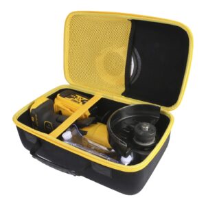 aenllosi hard carrying case compatible with dewalt dcg413b 20v max brushless cut off tool/grinder