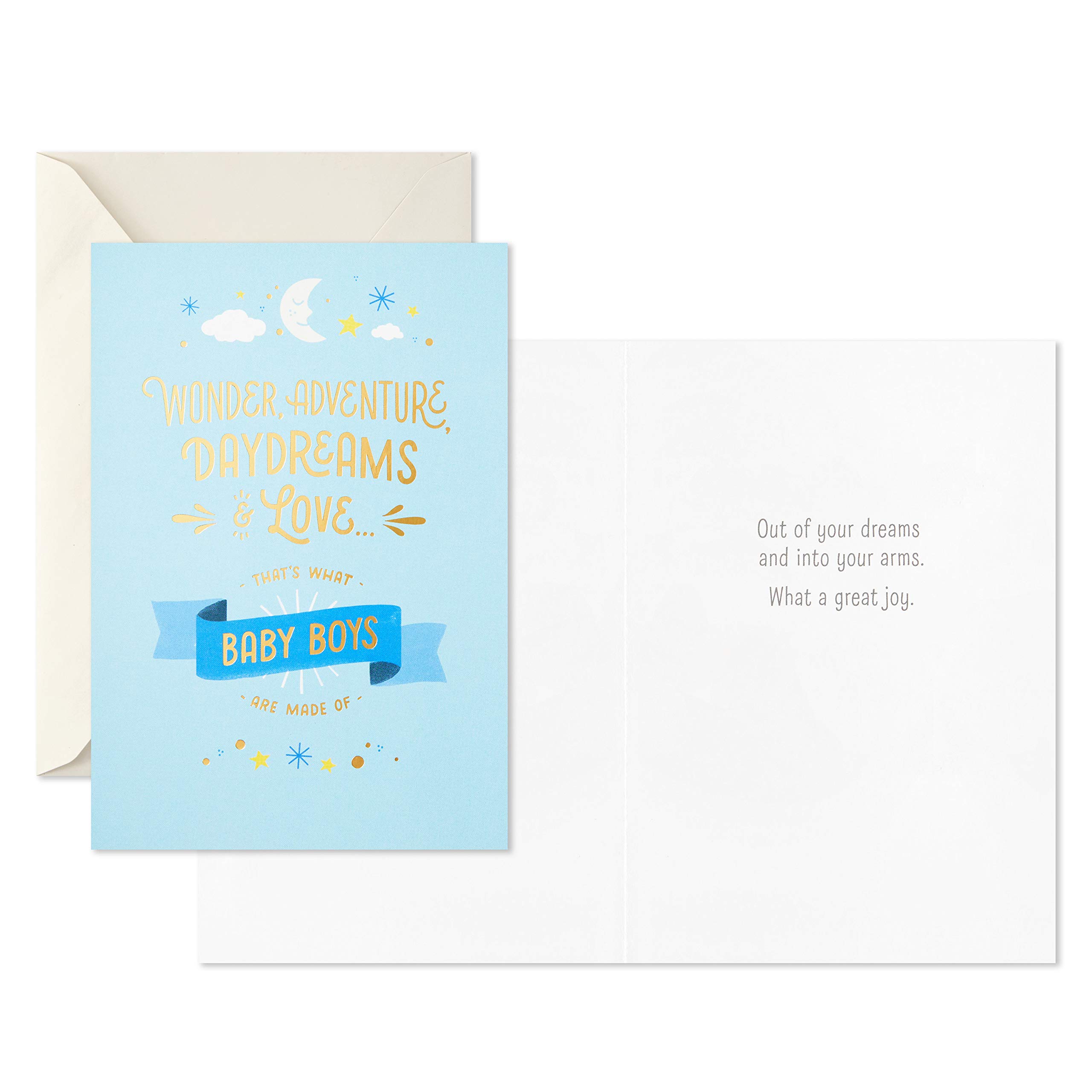 Hallmark Baby Shower Cards for New Parents (12 Cards with Envelopes) Welcome New Baby, Congratulations, Gender Reveal