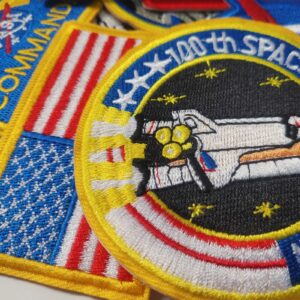 Space Shuttle Patches,NASA Patches,bfuee Apoll Patches,US Flag Patches for Hats,Jackets,Shirts,Vests, Shoes, Jeans 8 Pieces