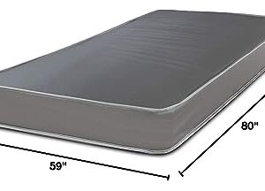 Mielmoon The Original Medical Waterproof Mattress Vinyl Double Sided Tight top USA,Adaptive Foam & Pressure Relief - Orthopedic Mattress-Any Age Any Purpose Cooling Firm (5", Queen)