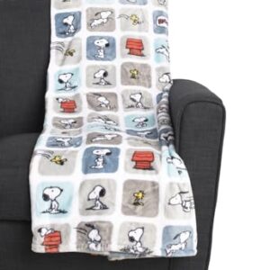 Peanuts Gang Snoopy & Woodstock Velvet Soft Throw Blanket by Berkshire Blanket & Home Co. | 50" x 70"