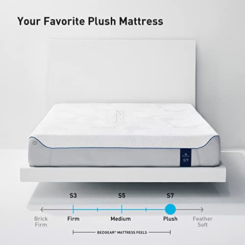 Bedgear Luxury Sport Xtreme Performance Mattress – 2020 Version – King Mattress – Plush Feel – Powered by Ver-Tex Technology – Instant Cooling and Breathable Sleep