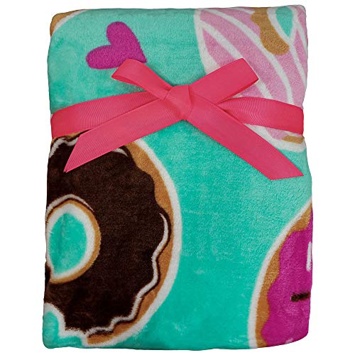 Infinity Republic - Donut Day Dreams Super Plush Blanket - Perfect for Gifts, Kids, Teens, & More!