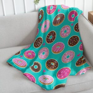 infinity republic - donut day dreams super plush blanket - perfect for gifts, kids, teens, & more!