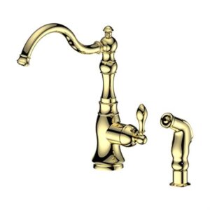 zline autograph edition renoir kitchen faucet in polished gold (ren-kf-pg)