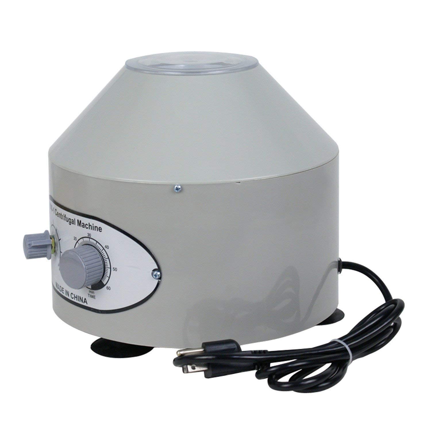 ORILAO Lab Centrifugal Machine Lower-Speed with Timer 0-60min (0-4000 RPM Cap:20ml X 6 Tube)