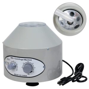 ORILAO Lab Centrifugal Machine Lower-Speed with Timer 0-60min (0-4000 RPM Cap:20ml X 6 Tube)