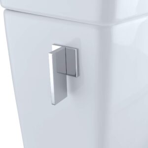 TOTOWASHLET+ Legato One-Piece Elongated 1.28 GPF Toilet and WASHLET C2 Bidet Seat, Cotton White - MW6243074CEFG#01