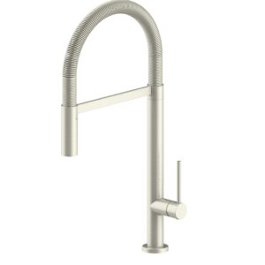 zline incline kitchen faucet in brushed nickel (inc-kf-bn)