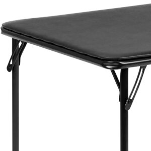 BizChair Kids Black Folding Table