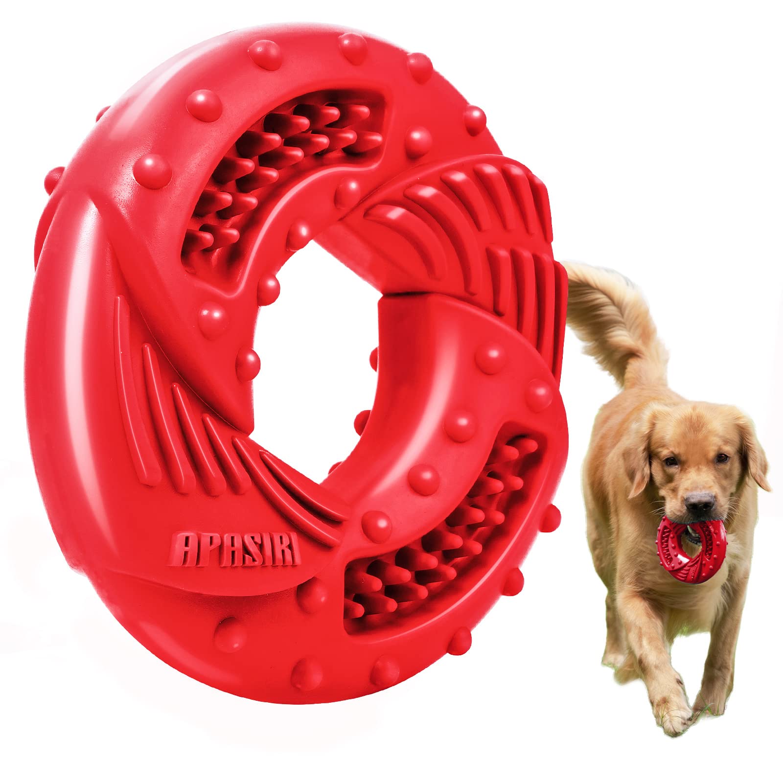 Apasiri Dog Toys for Large Dogs Aggressive Chewers, Dog Toys for Aggressive Chewers, Indestructible Dog Toys for Large Dogs, Dog Chew Toys, Chew Toys for Aggressive Chewers, Aggressive Dog Chew Toys