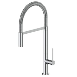 zline incline kitchen faucet in chrome (inc-kf-ch)