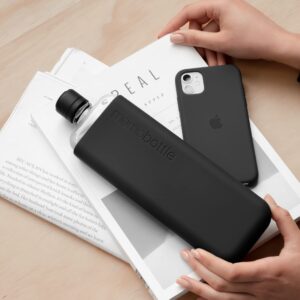 memobottle SLIM Silicone Sleeve - Black Ink