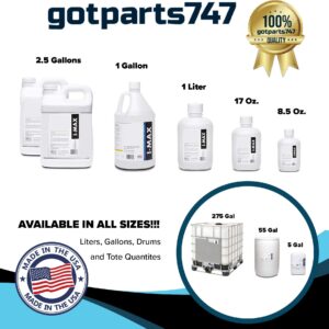 Isopropyl Alcohol 70% - 8 x 1000 ml (More Than 2 Gallons) USP Grade IPA 70 Percent - Includes a Trigger Sprayer - Made in The USA