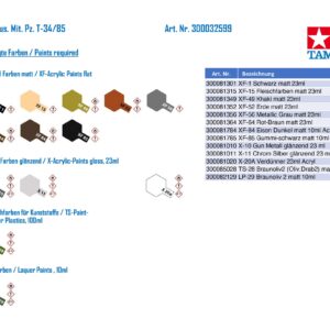 TAMIYA 1/48 Russian Medium Tank T-34-85 TAM32599 Plastic Models Armor/Military Misc