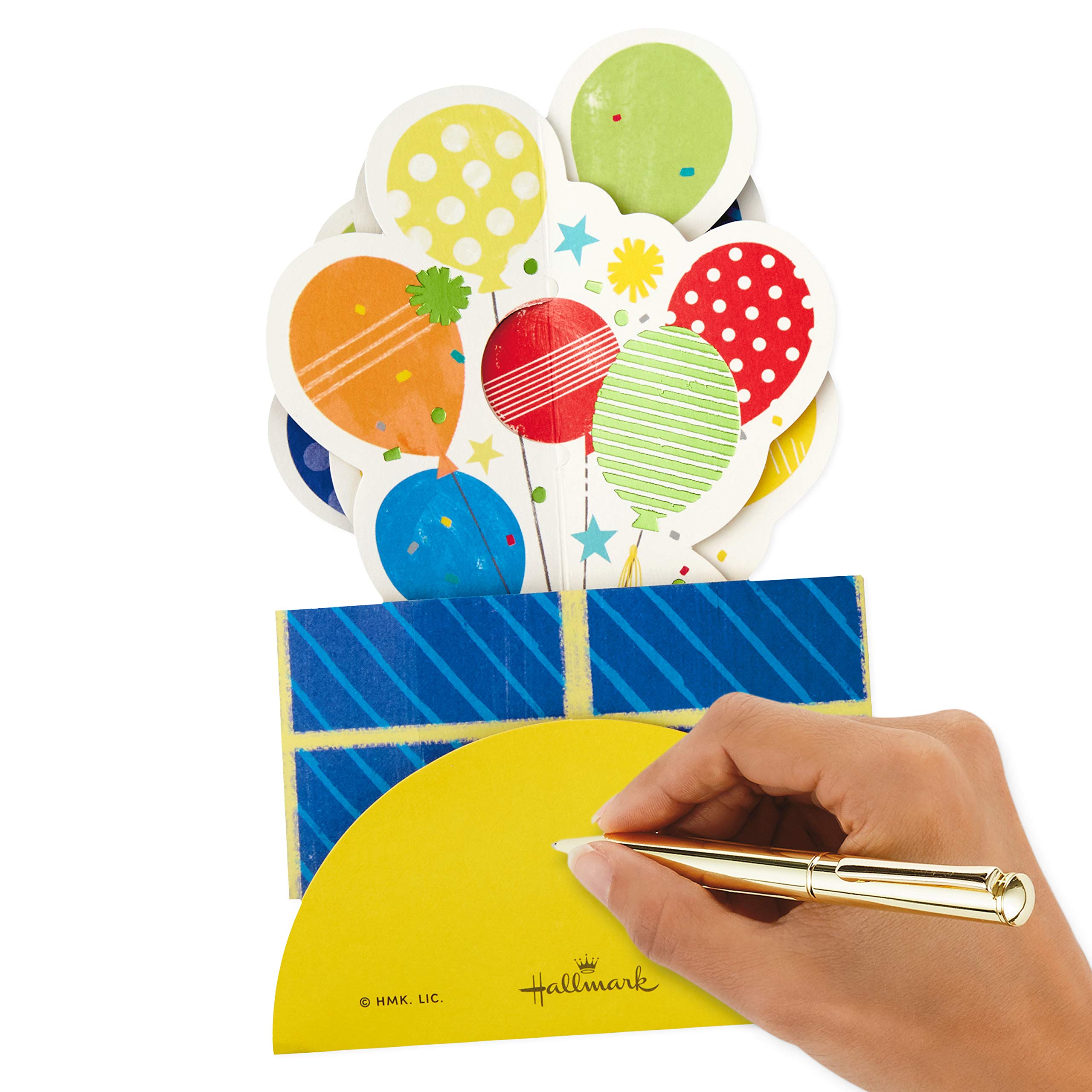 Hallmark Paper Wonder Birthday Pop Up Card (Balloons)