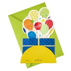 Hallmark Paper Wonder Birthday Pop Up Card (Balloons)