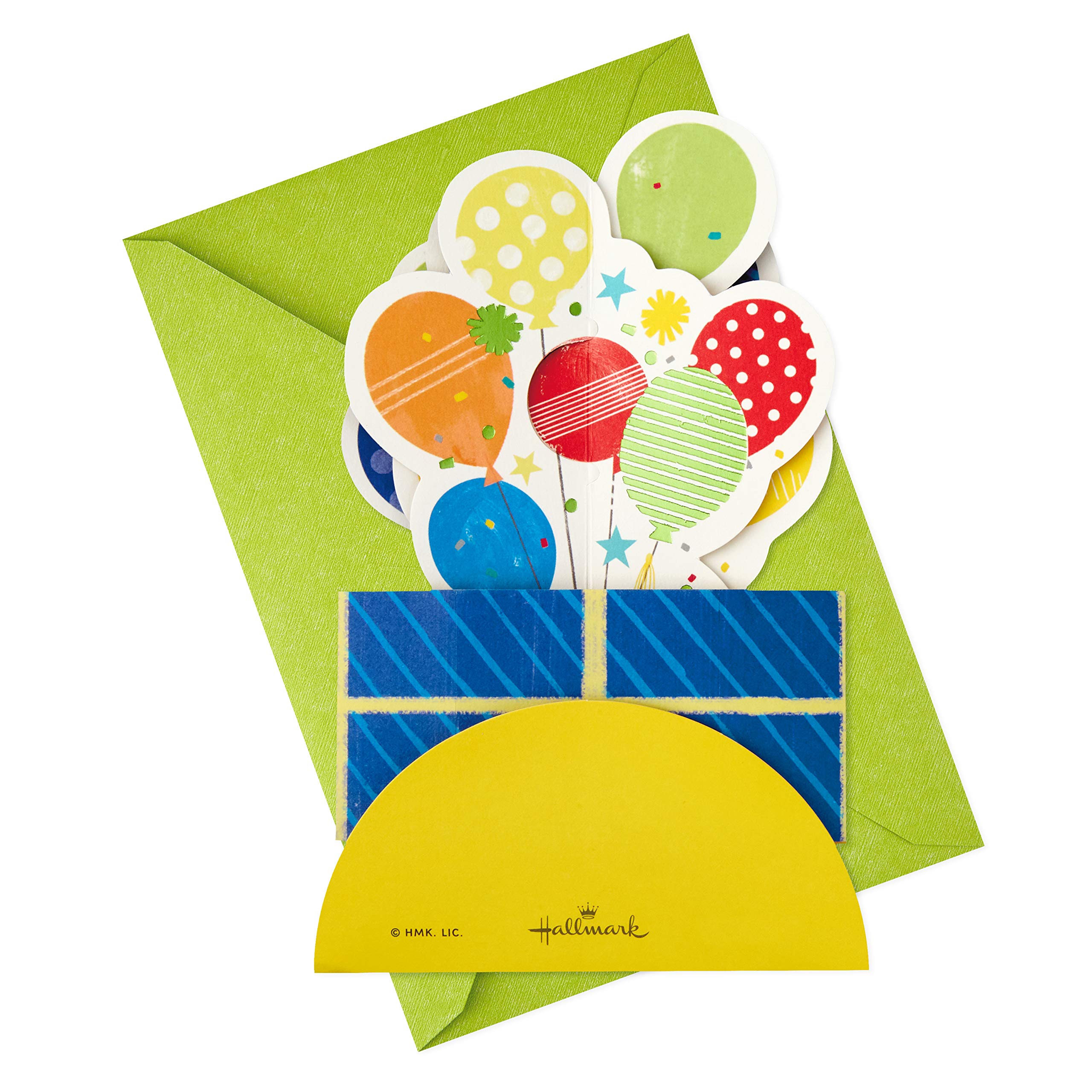 Hallmark Paper Wonder Birthday Pop Up Card (Balloons)