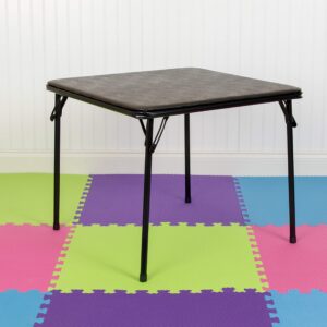 bizchair kids black folding table