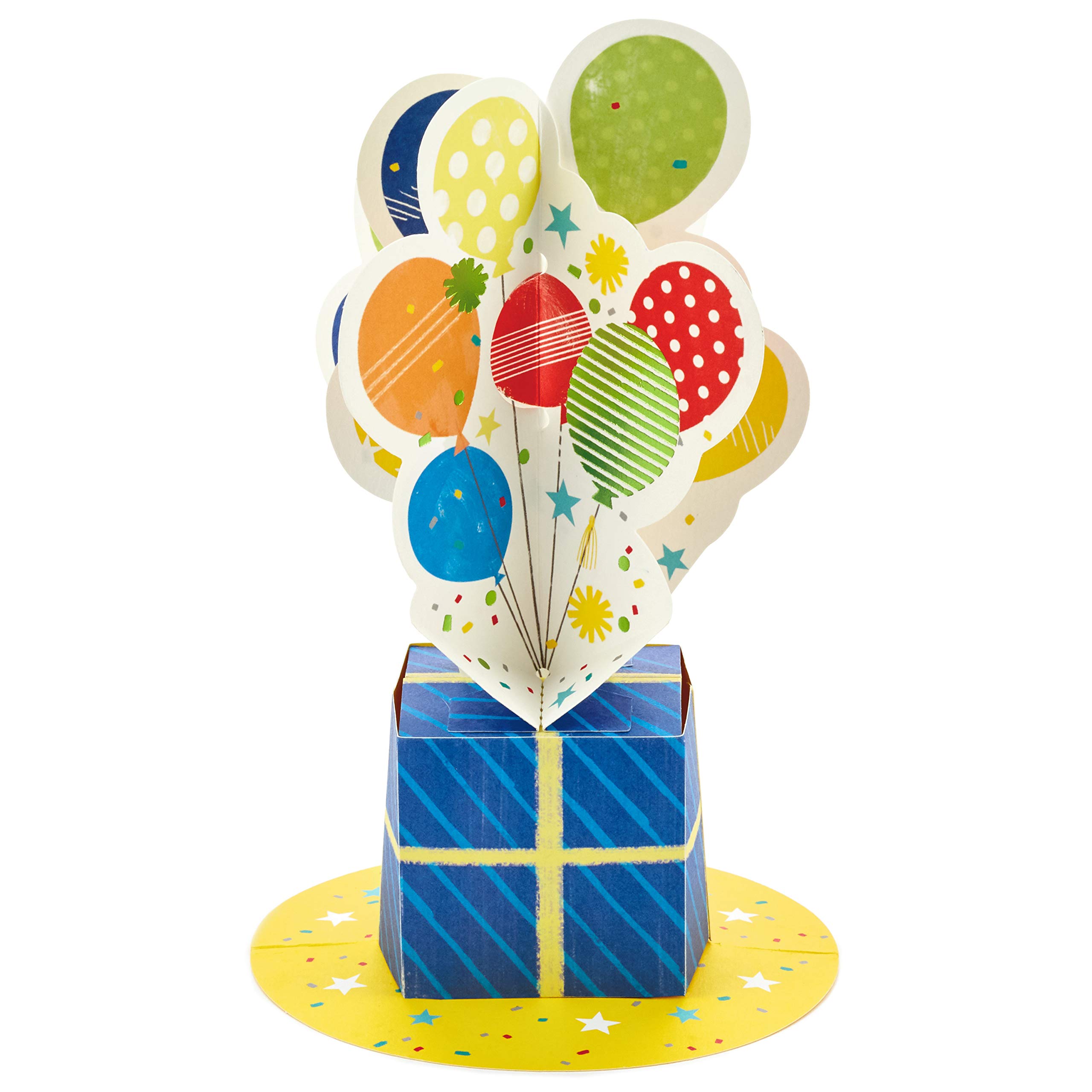 Hallmark Paper Wonder Birthday Pop Up Card (Balloons)