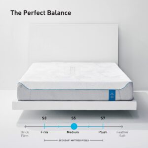 Bedgear Luxury Sport Performance Mattress – Queen Mattress – Medium Feel – Powered by Ver-Tex Technology – Instant Cooling and Breathable Sleep