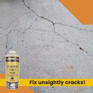 ConSandtrate Concrete Crack Filler - Gray - 3 lb. (Single Bottle) for filling in concrete cracks on driveways, walkways and patios.