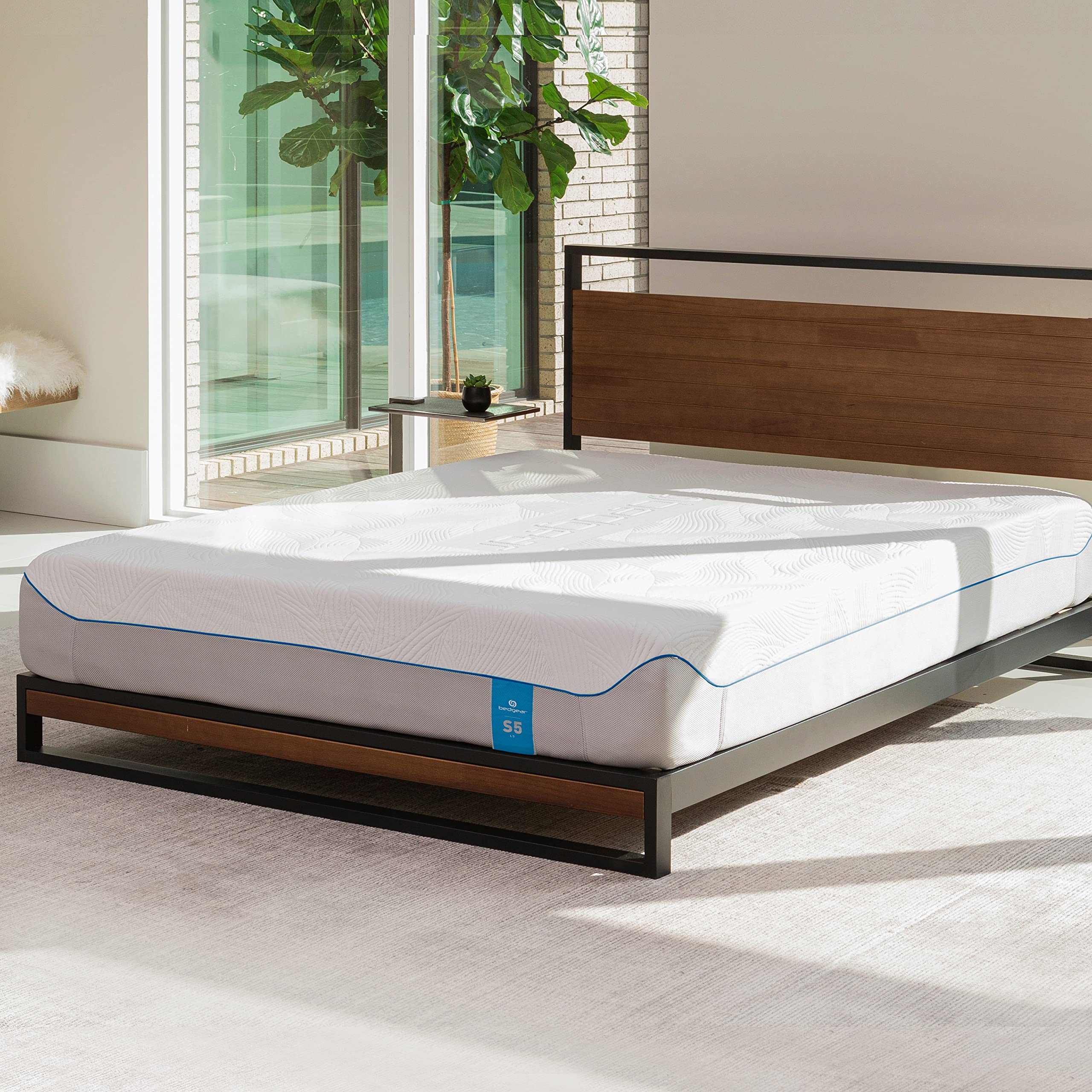 Bedgear Luxury Sport Performance Mattress – Queen Mattress – Medium Feel – Powered by Ver-Tex Technology – Instant Cooling and Breathable Sleep