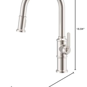 Gerber Plumbing Kinzie Kitchen Faucet with Pull Down Sprayer