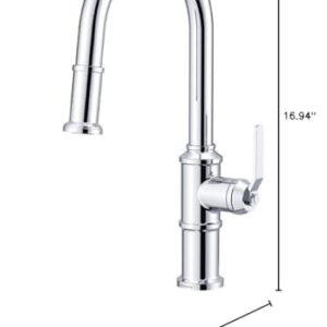 Gerber Plumbing Kinzie Kitchen Faucet with Pull Down Sprayer