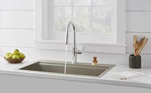 Gerber Plumbing Kinzie Kitchen Faucet with Pull Down Sprayer