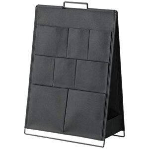 キングジム(kingjim) king jim ksp001f-bk storage supplies, tool stand, floor, foldable, portable, black