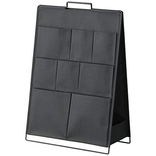 キングジム(Kingjim) King Jim KSP001F-BK Storage Supplies, Tool Stand, Floor, Foldable, Portable, Black