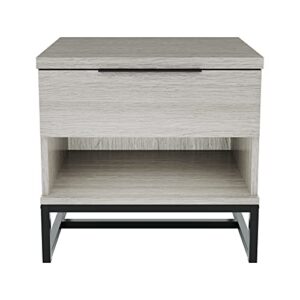 Boyd Sleep Catania, Contemporary Wood Finish, 5 Piece Drawer, Barnwood Grey Nightstand