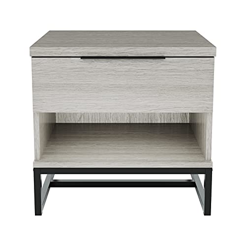 Boyd Sleep Catania, Contemporary Wood Finish, 5 Piece Drawer, Barnwood Grey Nightstand