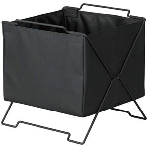 キングジム(kingjim) king jim ksp002s storage box stacked basket stainless steel black