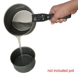 Removable Pot Handle, Handle Pot Clip Different Pot Dismountable Grip Pan Removable Suitable for Different Pot Pan Cooking Pot Accessories