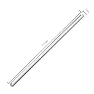 LYLGO 10PCS Acrylic Stir Bar 3mm x 250mm DIY RC car Model Straight Round Shaft rods Scientific Glass Stirring Rods