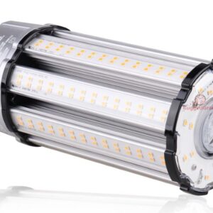 54 Watt LED Corn Bulb -Aries III Series - 7,200 Lumens -5000K - E26 Standard Base - Built-in 4KV Surge-Dimmable