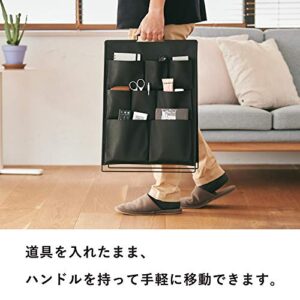 キングジム(Kingjim) King Jim KSP001F-BK Storage Supplies, Tool Stand, Floor, Foldable, Portable, Black