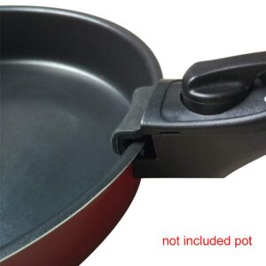 Removable Pot Handle, Handle Pot Clip Different Pot Dismountable Grip Pan Removable Suitable for Different Pot Pan Cooking Pot Accessories