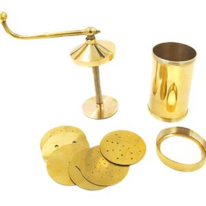 Yuktha Eternals Idiyappam/Murukku/Farsan Sev/Pasta Maker Machine Brass