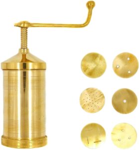 yuktha eternals idiyappam/murukku/farsan sev/pasta maker machine brass