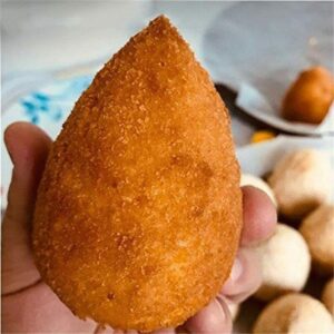 Arancini Maker Mold, DIY Rice Ball Mould for Snack Meatballs Potato Croquettes (Pointed)