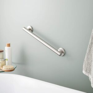 signature hardware 450568 contemporary 18" grab bar