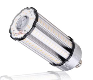 54 watt led corn bulb -aries iii series - 7,200 lumens -5000k - e26 standard base - built-in 4kv surge-dimmable